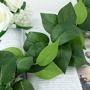 Apeair 3Pcs Artificial Greenery Ivy Vines Kit, 6FT Odorless Silk Ivy Garland, Green Leaves Fake Hanging Plants, for Boho Decor, Home, Classroom, Wall, Party and Wedding Decoration