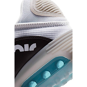 NIKE Men's Running Shoe, White Green Abyss Black Pure Platinum Summit White Lt Smoke Grey, 10.5