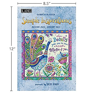 LANG SIMPLE INSPIRATIONS™ 2023 MONTHLY PLANNER (23991012116)