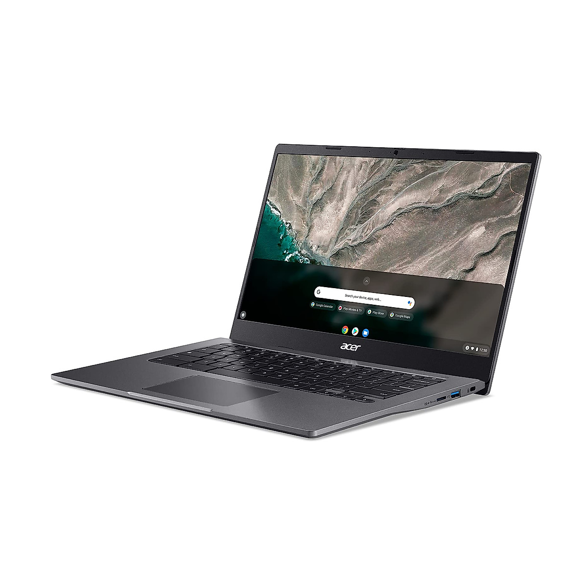 Acer Chromebook Enterprise 514 Laptop | Intel Core i3-1115G4 | 14" Full HD IPS Touch Display | 8GB LPDDR4X | 128GB NVMe SSD | microSD | Intel Wi-Fi 6 | Backlit Keyboard | Chrome OS | CB514-1WT-33MW