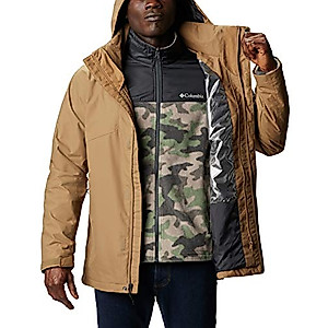 Columbia Men’s Bugaboo Ii Fleece Interchange Winter Jacket, Waterproof & Breathable