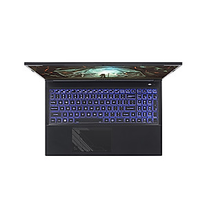 GIGABYTE G5 MF: 15.6" FHD 1920x1080 144Hz, NVIDIA GeForce RTX 4050 Laptop GPU, Intel Core i5-12450H, 16GB DDR4 RAM, 512G SSD, Win11 Home (G5 MF-F2US313SH),Black