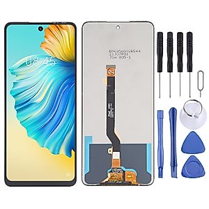 HAWAME Repair Parts OEM LCD Screen for Tecno Camon 19 CI6n / 19 Pro / 19 Pro 5G with Digitizer Full Assembly Phone Replacement Set