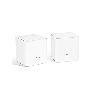 Tenda Technology MW3 2-Pack 2.4 GHz Nova MW3 Home Mesh Wi-Fi System, Pack of 2