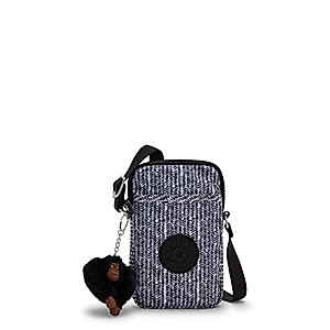 Kipling Women's Tally Minibag, Lightweight Crossbody Mini, Nylon Phone Bag, Simply Chevron