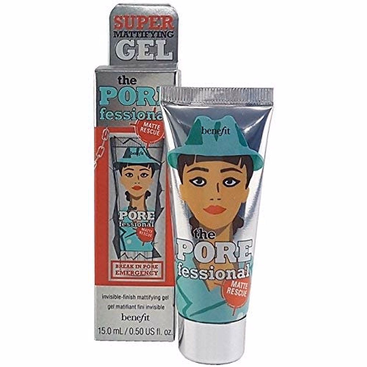 Benefit Cosmetics The POREfessional: Matte Rescue Invisible-Finish Mattifying Gel Mini 0.5 Fl oz / 15 ml
