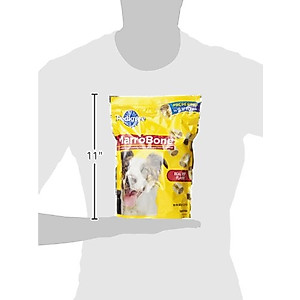 PEDIGREE MARROBONE Dog Treats Real Beef Flavor Crunchy Dog Biscuit, (24.9 OZ)(Pack of 8)