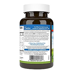 Carlson - ACES, Vitamins A, C, E + Selenium, Cellular Health & Immune Support, Antioxidant, 90 Softgels