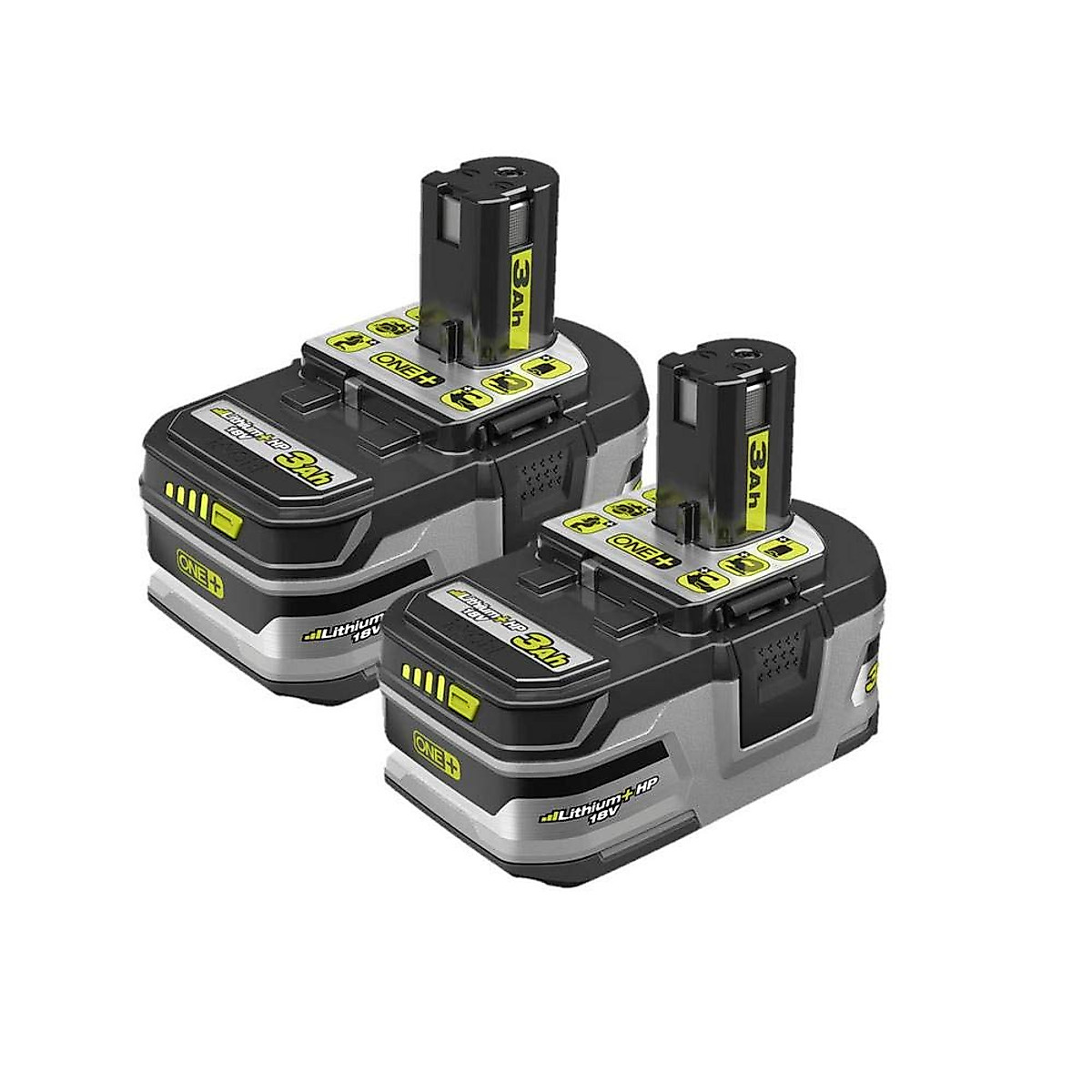 Ryobi 18-Volt ONE+ 3.0Ah Battery (2-Pack)