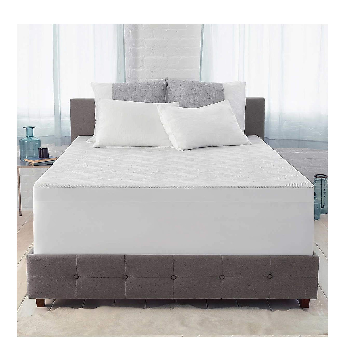 Novaform LURAcor Support 3" Foam Mattress Topper, King