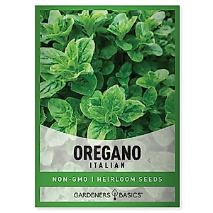 Oregano Seeds for Planting Heirloom Non-GMO Herb Plant Seeds for Home Herb Garden Makes a Great Gift for Gardening by Gardeners Basics