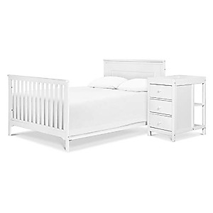 Carter's by DaVinci Dakota 4-in-1 Crib and Changer Combo in White