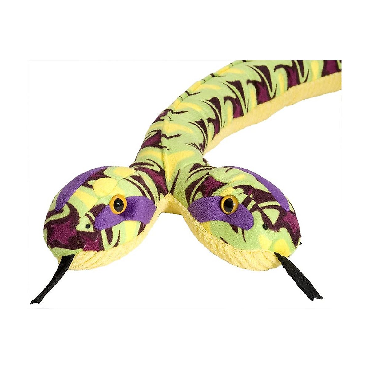 Wild Republic Snake Plush Stuffed Animal Toy, Gifts for Kids, Siamese Whirlpool, 54 Inches