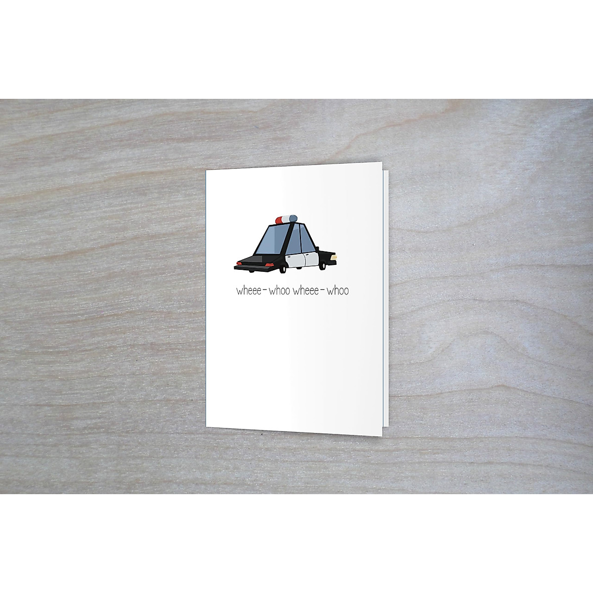 Red Door Inspirations Police Card for Police Academy Graduation, Police Appreciation, Police Retirement, or just to encourage a police officer. Single Card and Envelope. Made in the USA!