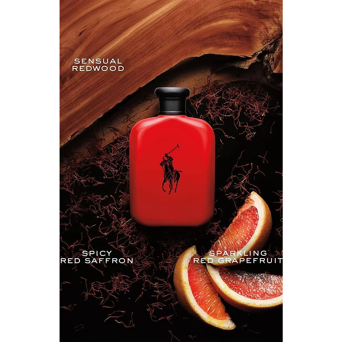 Ralph Lauren Polo Red Eau de Toilette Spray for Men, 4.2 Ounce