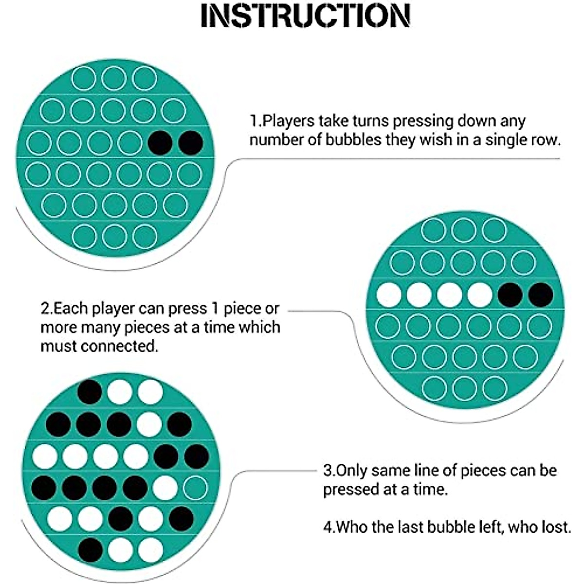 10pcs Random Silicone Tie-dye Push pop Bubble Fidget Toy, Autism Special Needs Stress Reliever, Squeeze Sensory Tools to Relieve Emotional Stress for Kids Adults，Party Toys