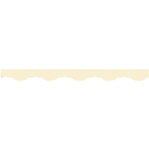 Teacher Created Resources Creme Brulee Fancy Scallops Border Trim