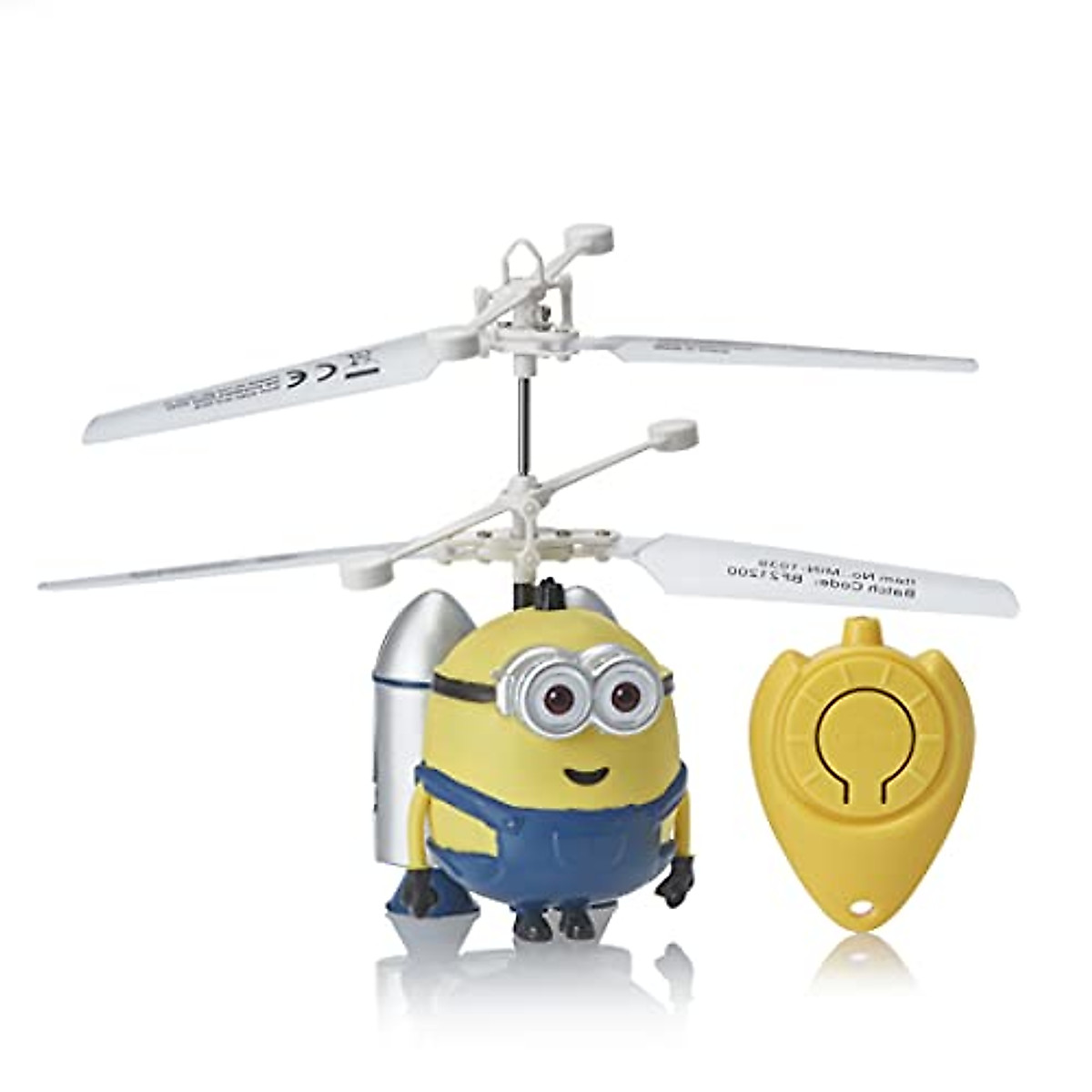 WOW! PODS Minions: Rise Of Gru - Otto Jetpack RC Flying Ball, Interactive Mini Remote Controlled Helicopter Toy for Kids Ages 4+