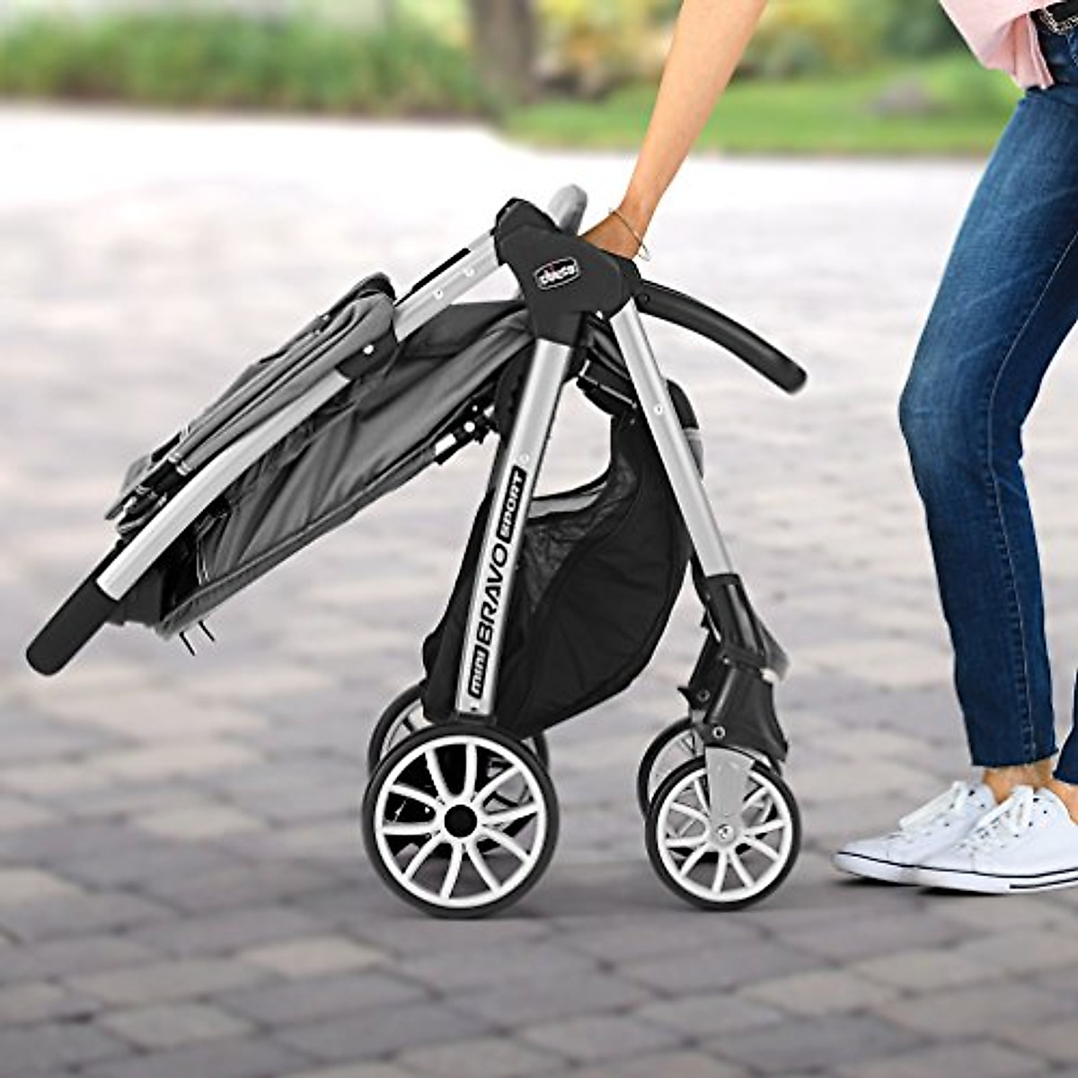 Chicco Mini Bravo Sport Travel System, Carbon