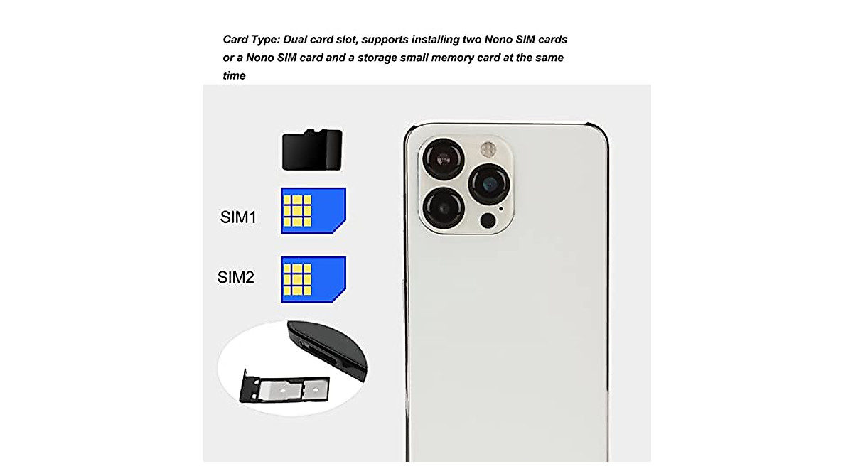 Hilitand iP13 Pro Unlocked Smartphone with 7000mAh Battery