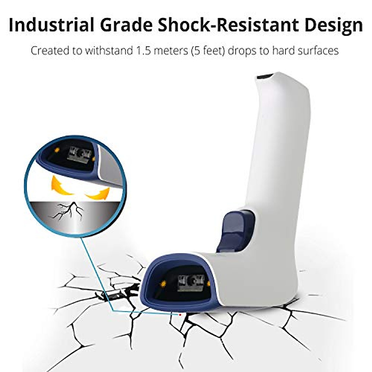 ScanAvenger Wireless 1D Barcode Scanner | Portable 3-in-1