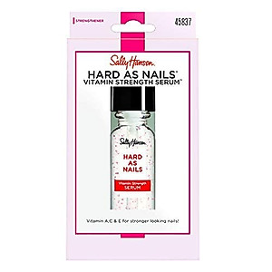 Sally Hansen Hard As Nails®, Vitamin Strength Serum™, Moisturizing Treatment, Nail Strengthener, Inlcudes Vitamins A, C, and E