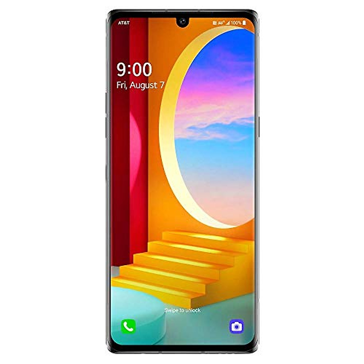 LG Velvet 5G G900UM 128GB AT&T GSM Unlocked Phone 6.8 inches - NO CDMA (Silver) (Renewed), (Velvet (5G) 128GB LMG900TM)