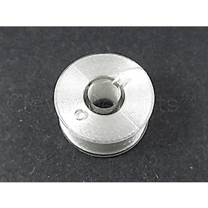 CleverDelights Size A (Class 15) Prewound Bobbins - 36 Pack - Compatible with SE400 SE600 SE1900 PE535 PE550D PE800 - SA156 Replacement