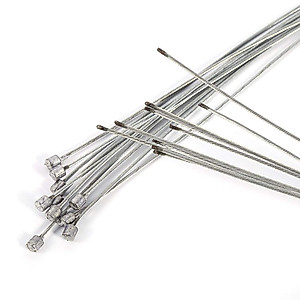 Bike Shifter Cable 10pcs, Derailleur Cable, Road Shift Cable Set, Braking Line Wire Repair Replacement Accessory for Mountain Bike Road Bike