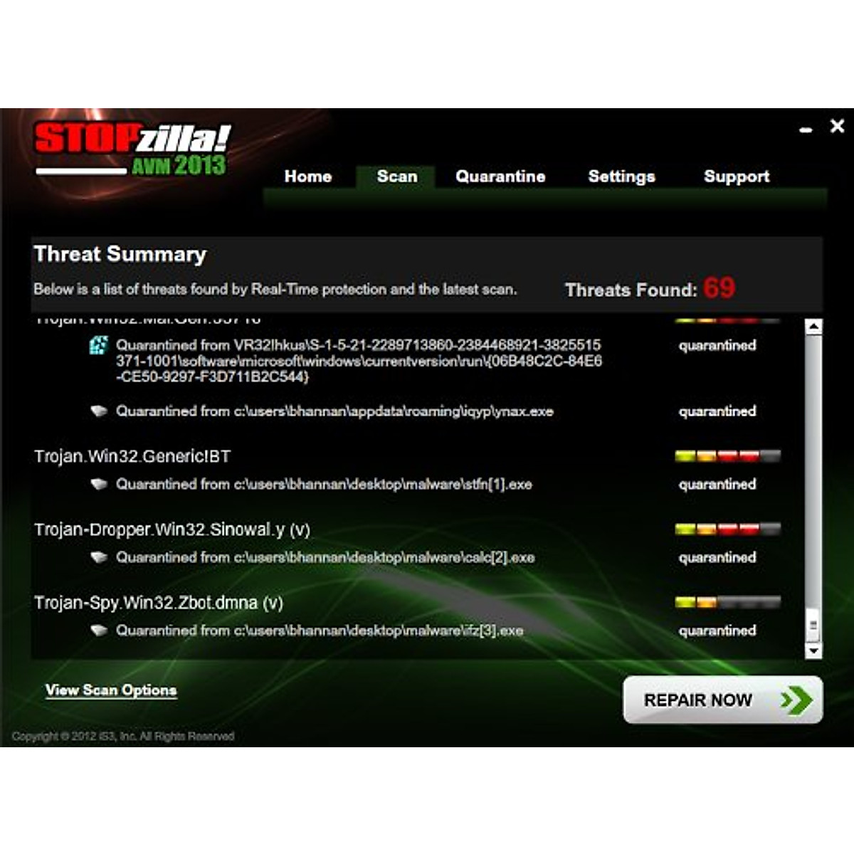 Stopzilla AVM 2013 [Anti-Virus, Anti-Malware, Anti-Spyware]