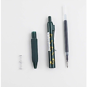 COLNK Colored Gel Pens with Retro Ink Retractable, Premium Vintage Pens for Coloring, Smooth Fine Planner Writing Pens 0.5mm, Assorted Colors, Pack of 8pcs