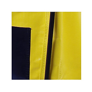 HIGOOD Basket Trucks,Service Carts Yellow 8 Bushel Knock Down Truck,Carts, 10.0 cu. ft, 400 lb, 34" L X 22" W X 30.5" H Capacity