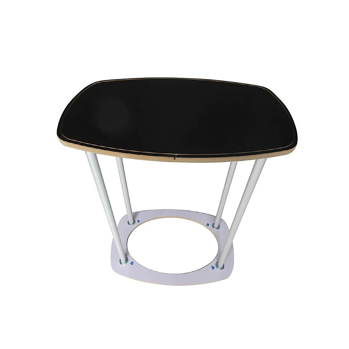 BannerBuzz, Fabric Pop Up Square Booth, Graphic with Hardware, 240 GSM, Tension Fabric, 32 mm Tube Diameter, 1440 DPI Dye-Sublimation Printing, Ideal for Trade Show, Exhibition (82.7” W X 39” H)