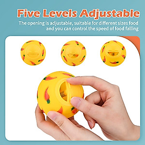 Stacking Cups for Rabbits and Treat Ball, 11 Pack Boredom Breaker Bunny Toys, Rainbow Colors Cups and Adjustable Opening Ball with Cleaning Brush Kit UIInosoo for Rabbits and Other Small Animals Pets