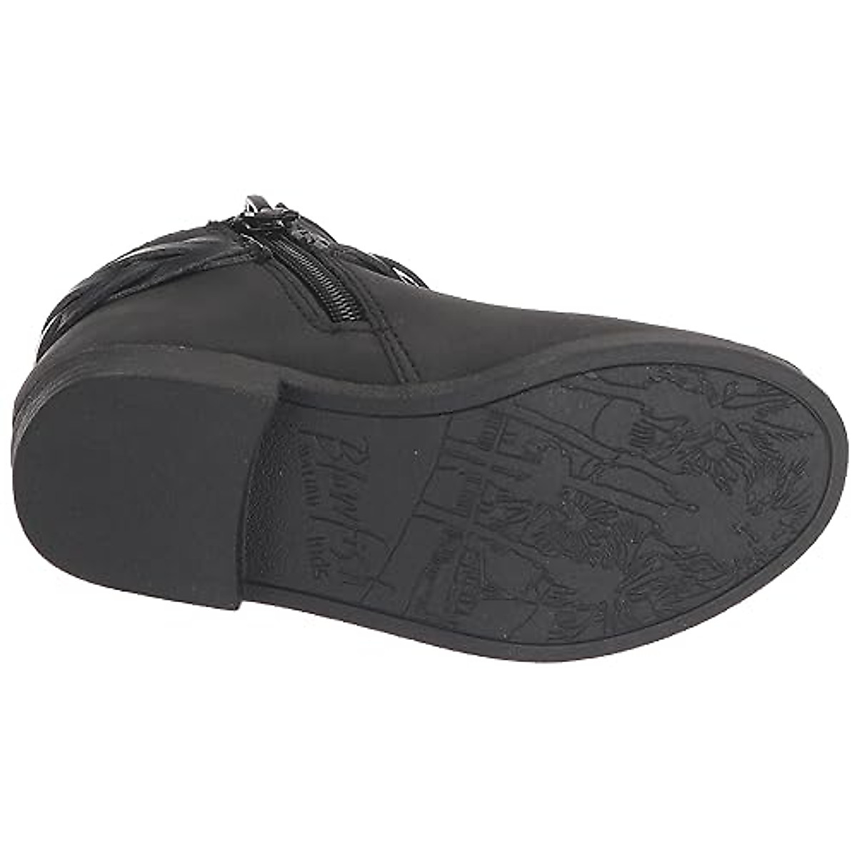 Blowfish Malibu Kids Girls Sweep-t Fashion Boot, Black, 10 Toddler