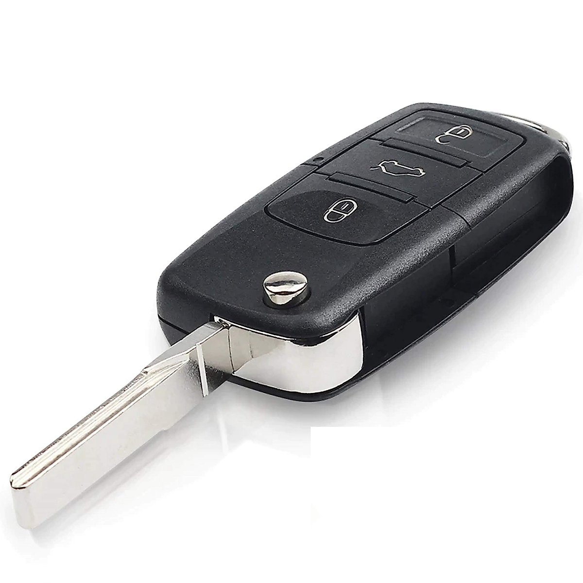 New 4 Buttons Keyless Remote Key Fob Shell Case No Chips Inside for VW Volkswagen Jetta Passat Golf Beetle Rabbit GTI CC EOS