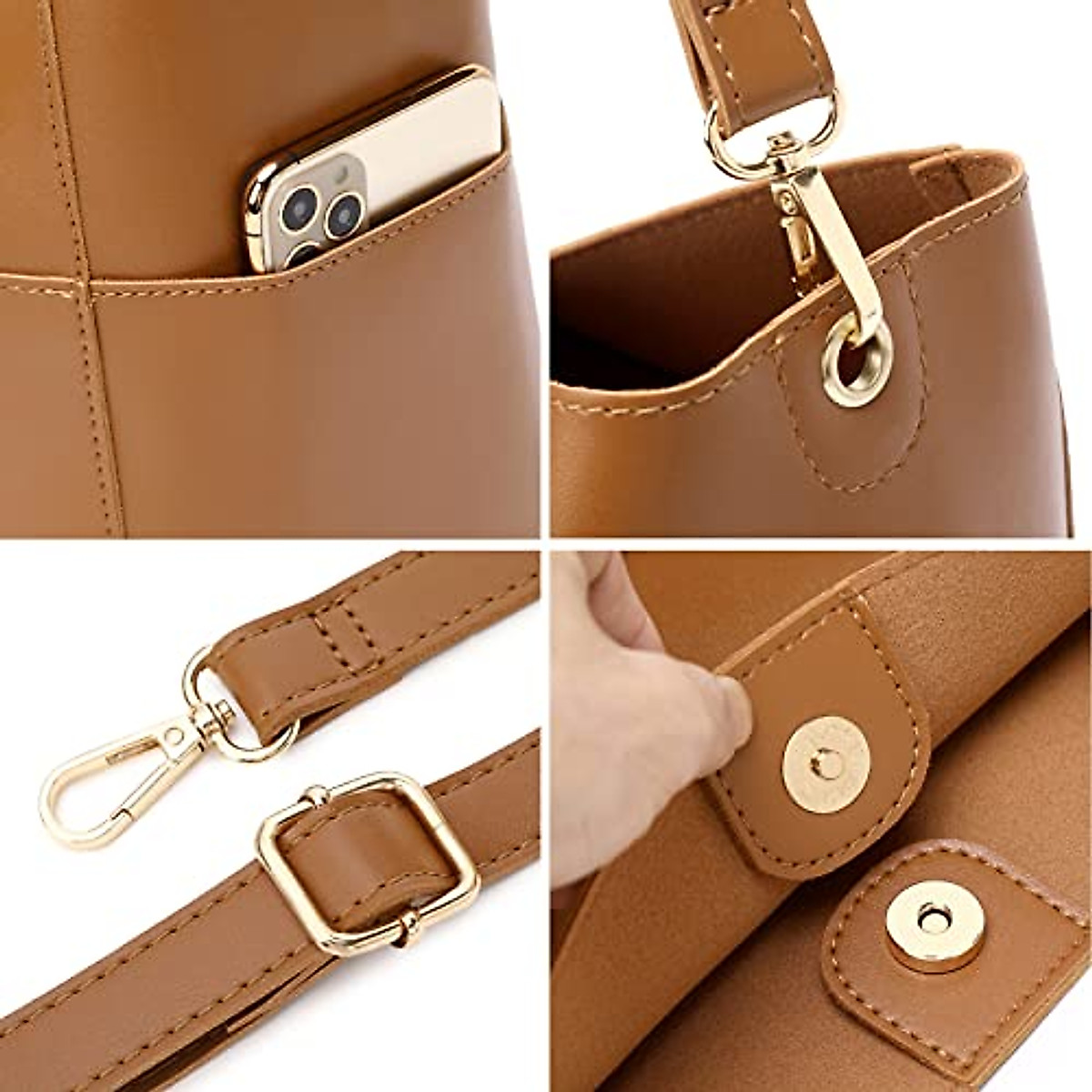 Bucket Bags for Women Handbags Purse Designer Handbag Tote Purses Shoulder Bag