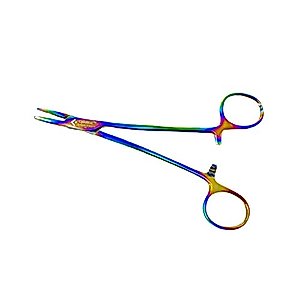 Cynamed Mayo Hegar Needle Holder Driver with Multi Color Plasma Coating, 6 inch