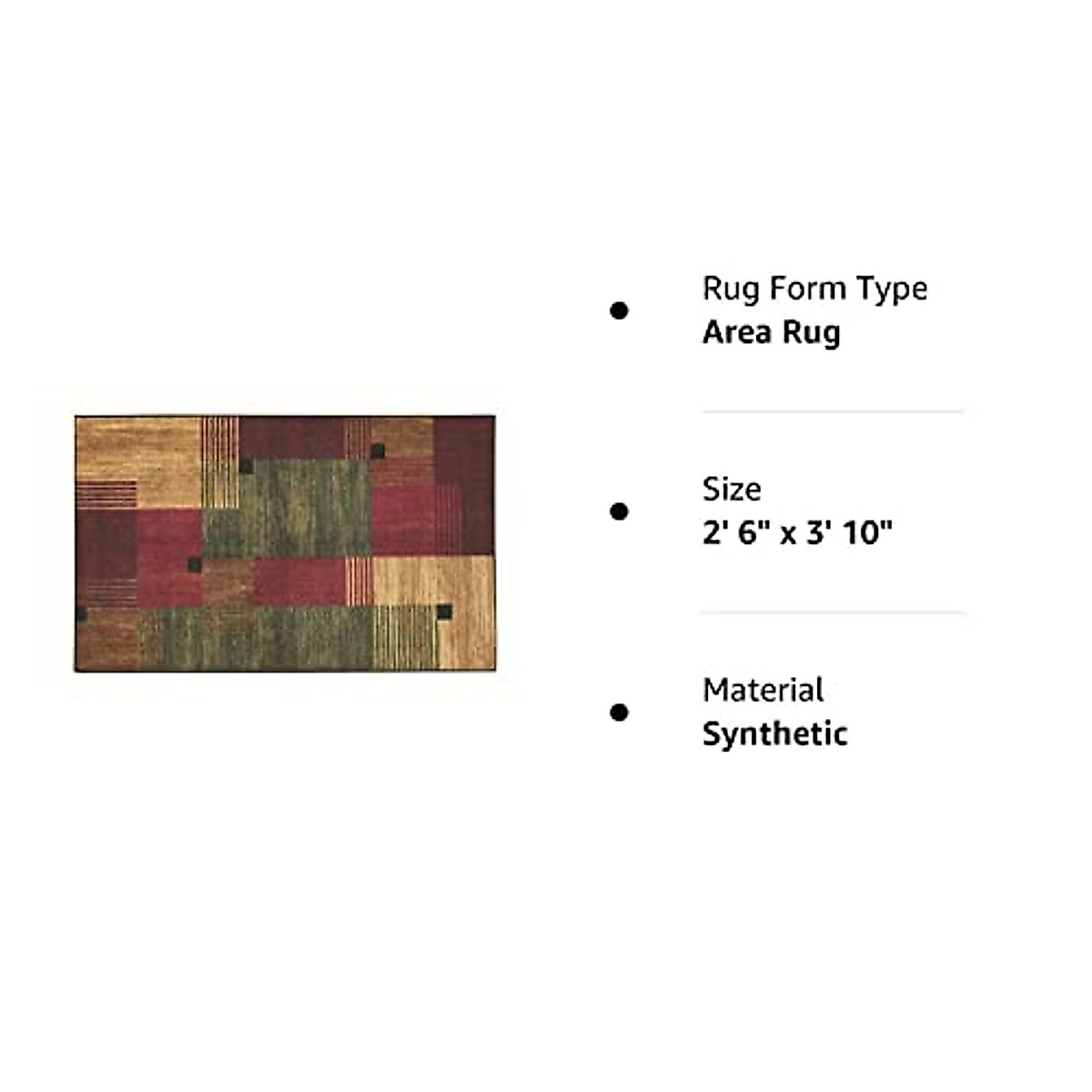 Mohawk Home Alliance Area Rug, 2' 6" x 3' 10", Red