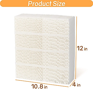 1043 Essick Humidifier Wick Filter for AIRCARE Air EP9500 EP9700 EP9800 EP9 EP9R EP9R500 EP9R700 EP9R800 800821000 826000 826600 831000 Fit Bemis Space Saver 800 8000 Series Evaporative - 2 Pack