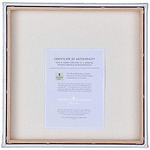 Thomas Kinkade Studios Disney Tangled Gallery Wrapped Canvas - Canvas Art | Frameless | Disney Princess Canvas Wall Art, Certificate of Authenticity Included, 8" x 10"