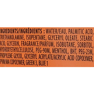 Gillette Fusion ProGlide Sensitive 2 in 1 Shave Gel, Ocean Breeze Ocean Breeze 6 Ounce