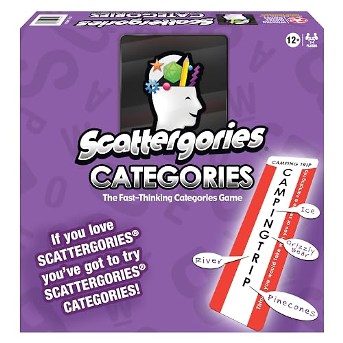 Scattergories Categories by Winning Moves Games USA, Great Twist on the Original Game for 2 to 4 Players, Ages 12+