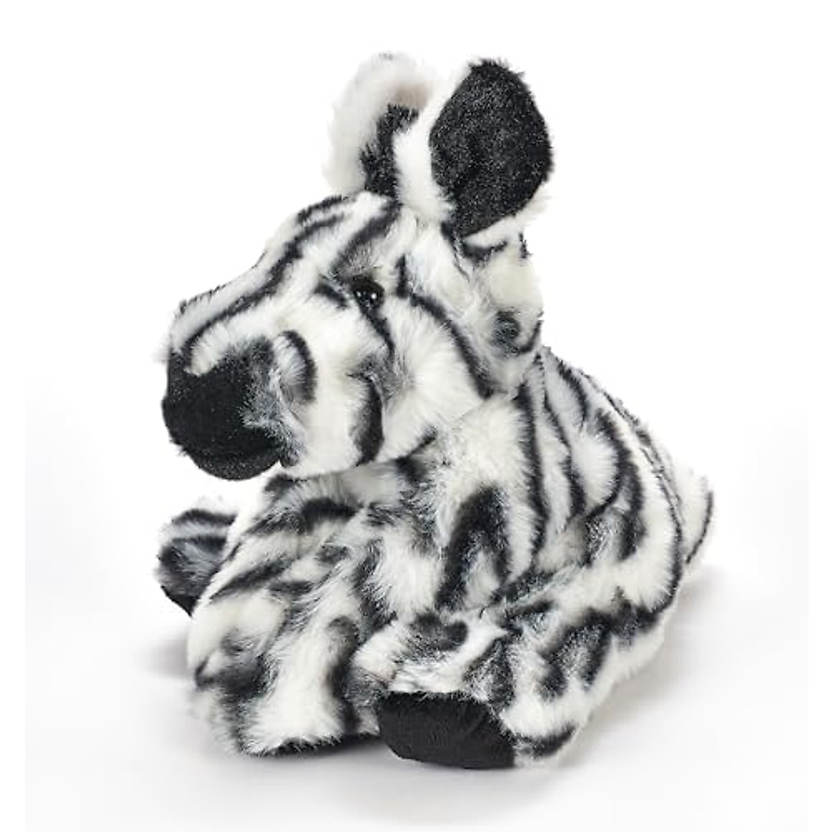 The Petting Zoo Zebra Stuffed Animal, Gifts for Kids, Wild Onez Zoo Animals, Zebra Plush Toy 8 inches