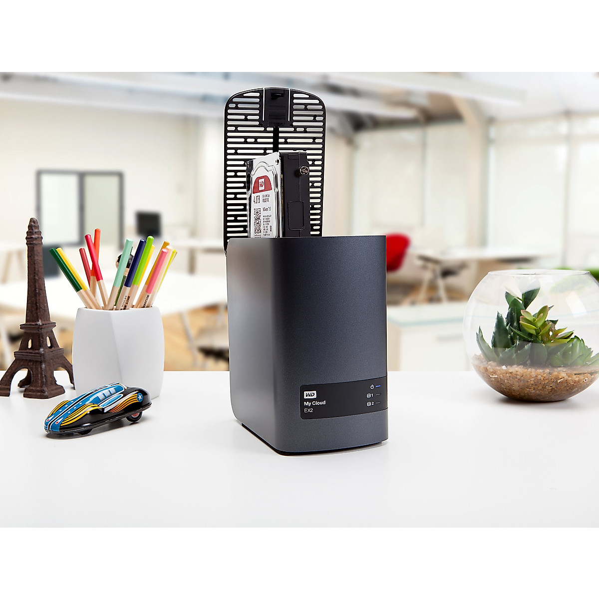 WD My Cloud EX2 Diskless Network Attached Storage - NAS - WDBVKW0000NCH-NESN