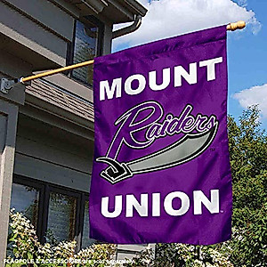 Mount Union Raiders Double Sided House Flag