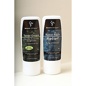 Razor Rash Relief Moore Unique (2.5 oz) (blue)