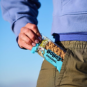 Bobo's Oatmeal Bars, Original, Gluten Free Vegan Whole Grain Oat Bars, Pack of 12