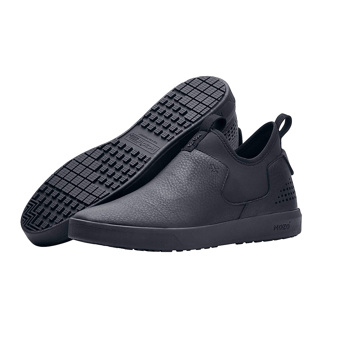 MOZO Men's Zane Running Shoe, Black, 9