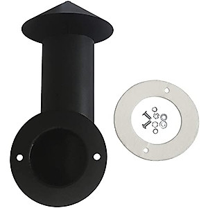 Homesicker Smoke Stack with Gasket Replacment for Traeger, Pit Boss, Camp Chef and Other Pellet Grills Smokers